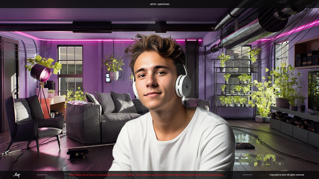 3D Background Pack for Stream Twitch Overlay, Vtuber and Other 3D ...