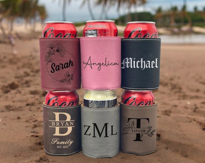 Engraved Can Coolers, Bachelor Party Gifts, Groomsmen Gifts, Groomsmen ...