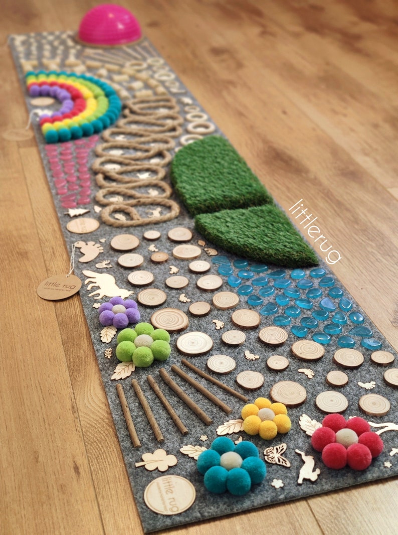 Sensory Rug Rainbow Path is a Sensory Path Best for Kids of All Ages ...