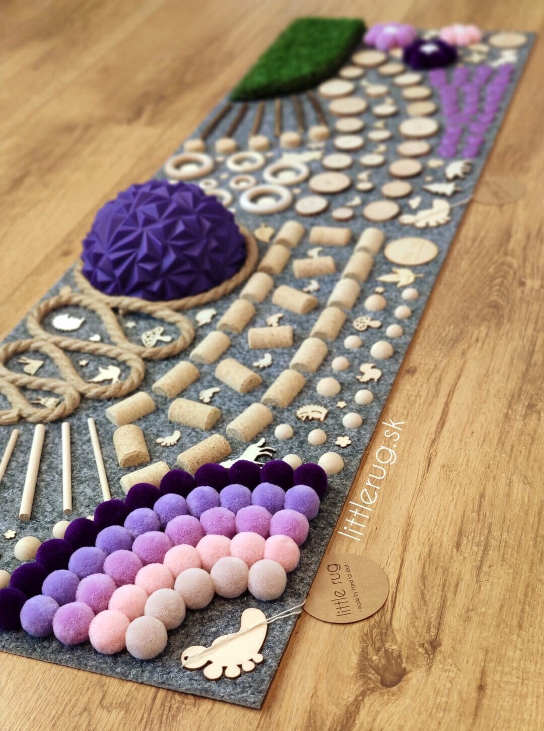 Sensory Rug Rainbow in the Meadow is a Sensory Path Best for - Etsy