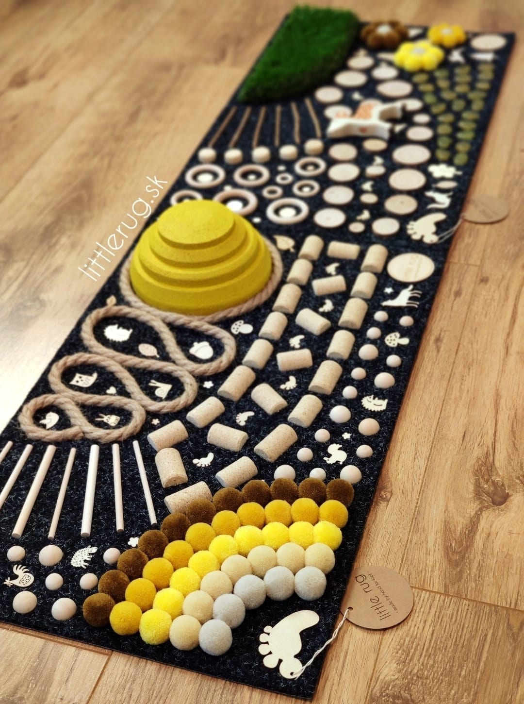 Sensory Rug Rainbow in the Meadow is a Sensory Path Best for Kids of ...