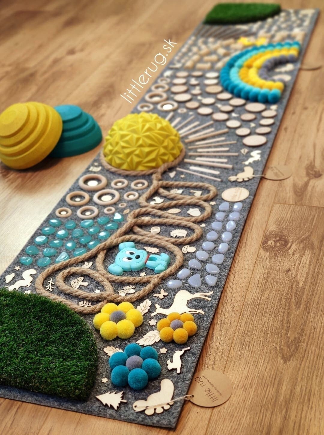Sensory Rug A Walk Through the Sky is a Sensory Path Best for Kids of ...