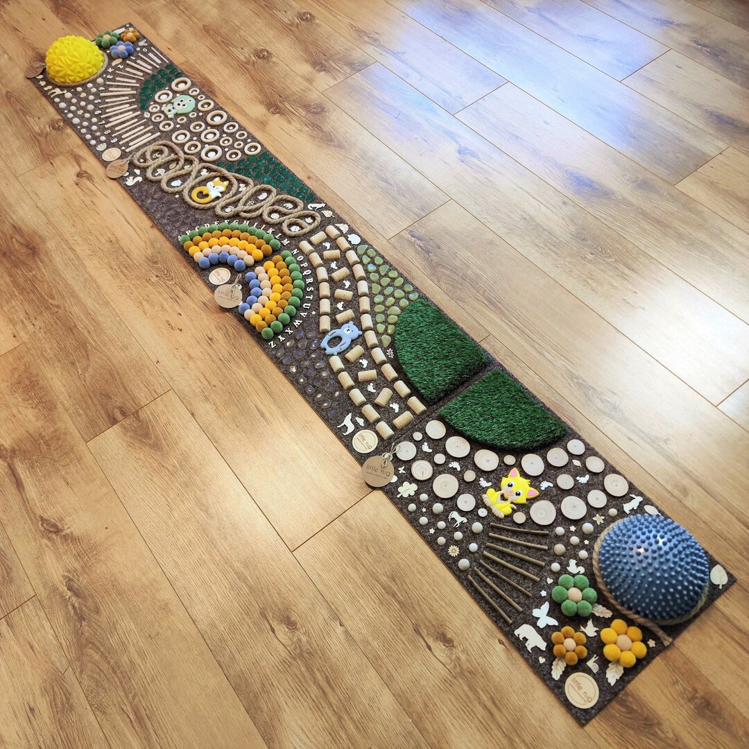 Sensory Rug magic Garden is a Sensory Path Best - Etsy