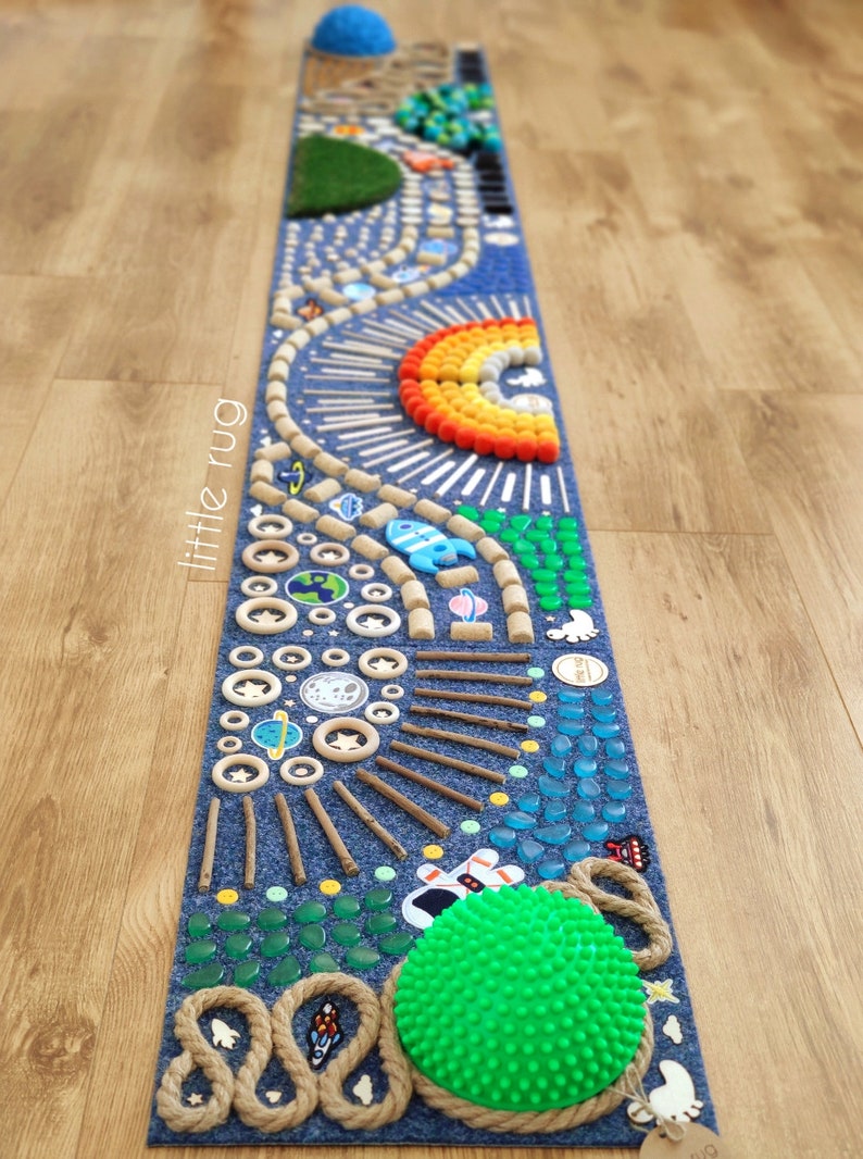 Sensory Rug galaxy Journey is a Sensory Path Best for Kids of All Ages ...