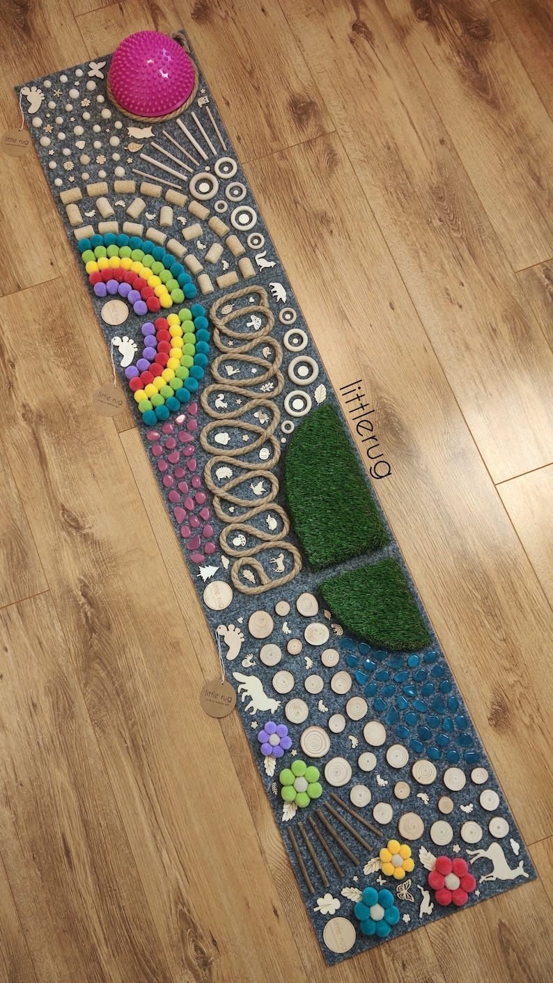 Sensory Rug Rainbow Path is a Sensory Path Best for Kids of All Ages ...