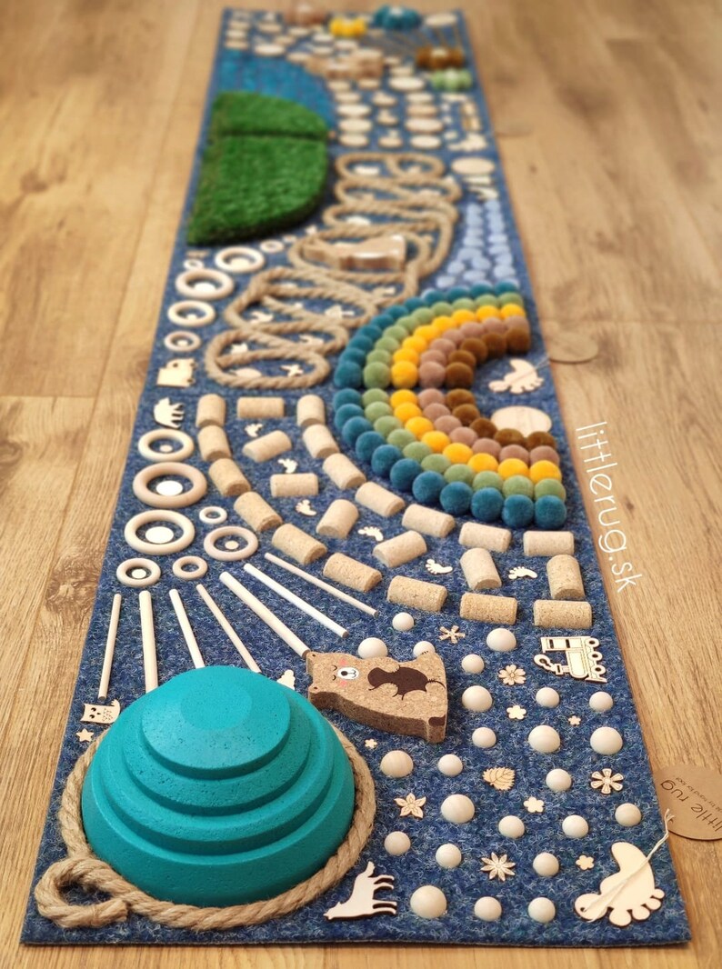 Sensory Rug Rainbow Path is a Sensory Path Best for Kids of - Etsy