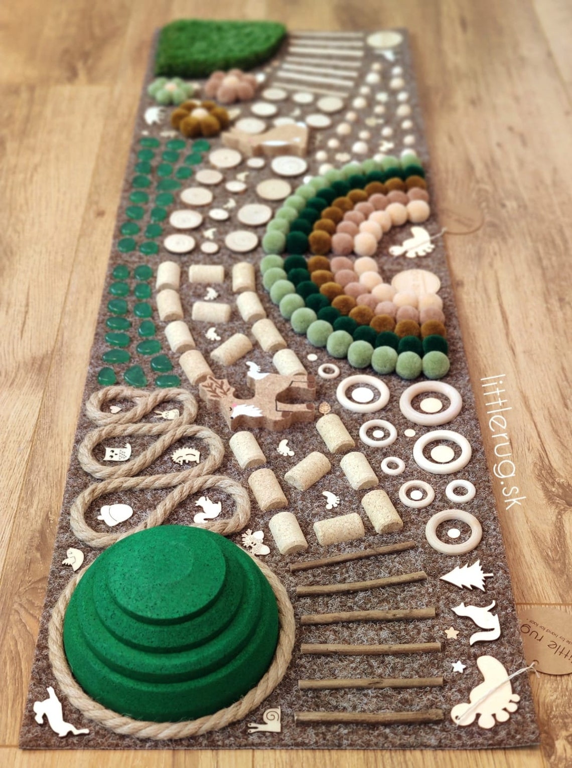 Sensory Rug Rainbow Valley is a Sensory Path Best for Kids - Etsy