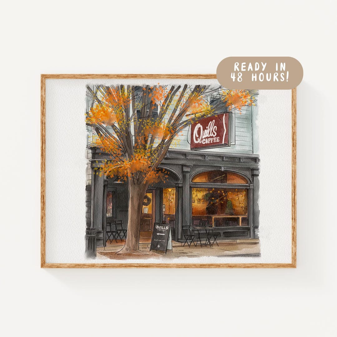 Custom Venue Watercolor Portrait | First Date Keepsake Art (digital ...