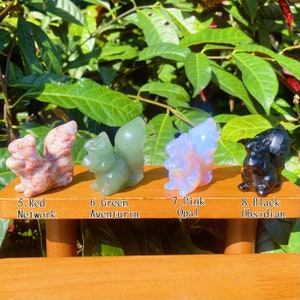 2-inch,crystal Carved Squirrel,hand Carved Gem Squirrel,cute Squirrel ...