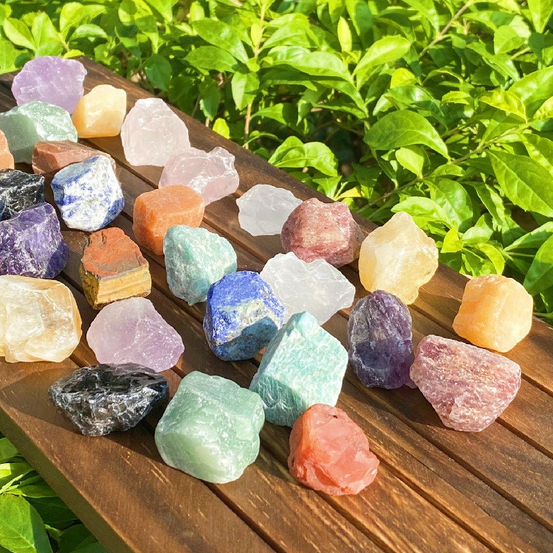 Raw Crystals - Etsy