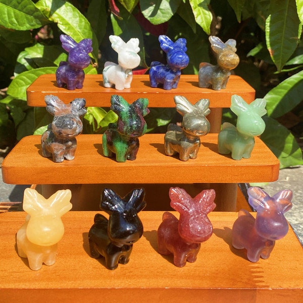 Crystal Deer Christmas Ornaments - Etsy