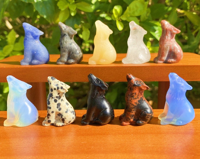 Custom Articulated 3dprinted Wolf - Collectible Display Piece, Stress ...