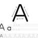Alphabet Letters Tracing Page, Handwriting Practice, Preschool ...
