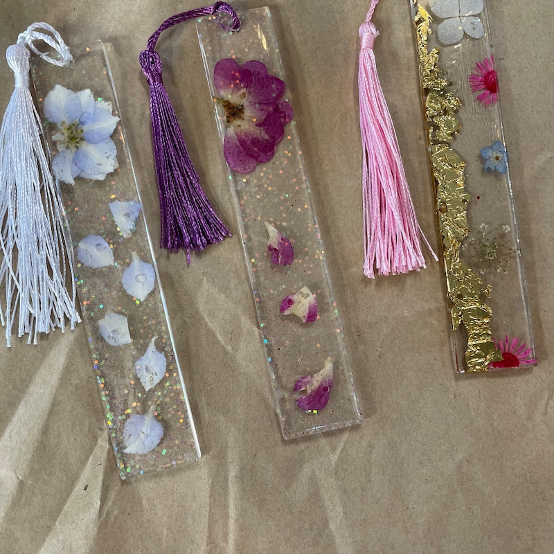 Resin Book Marks - Etsy