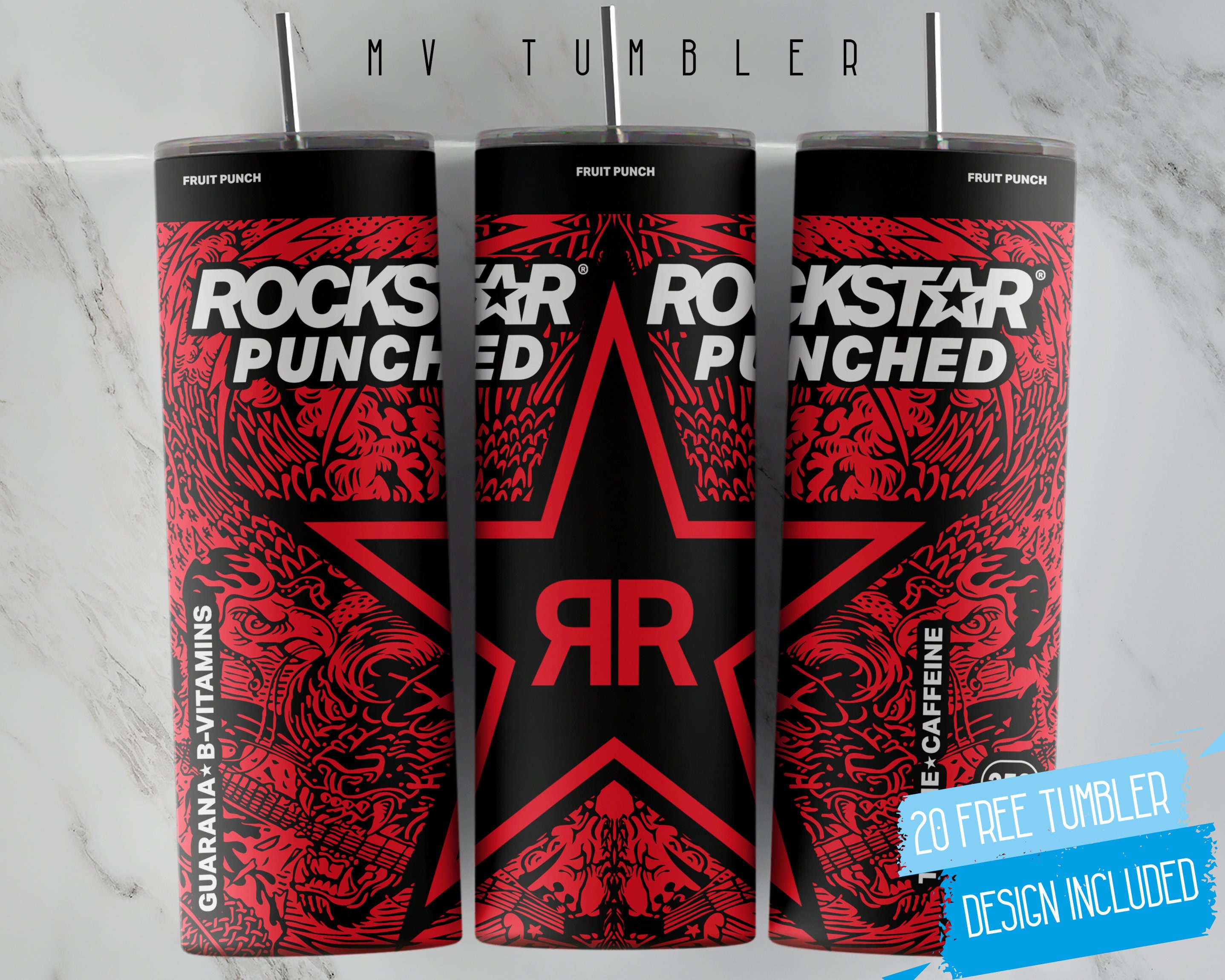 Rockstar Energy Drink Designs