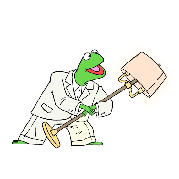 Kermit Talking Heads 8x8 Print - Etsy