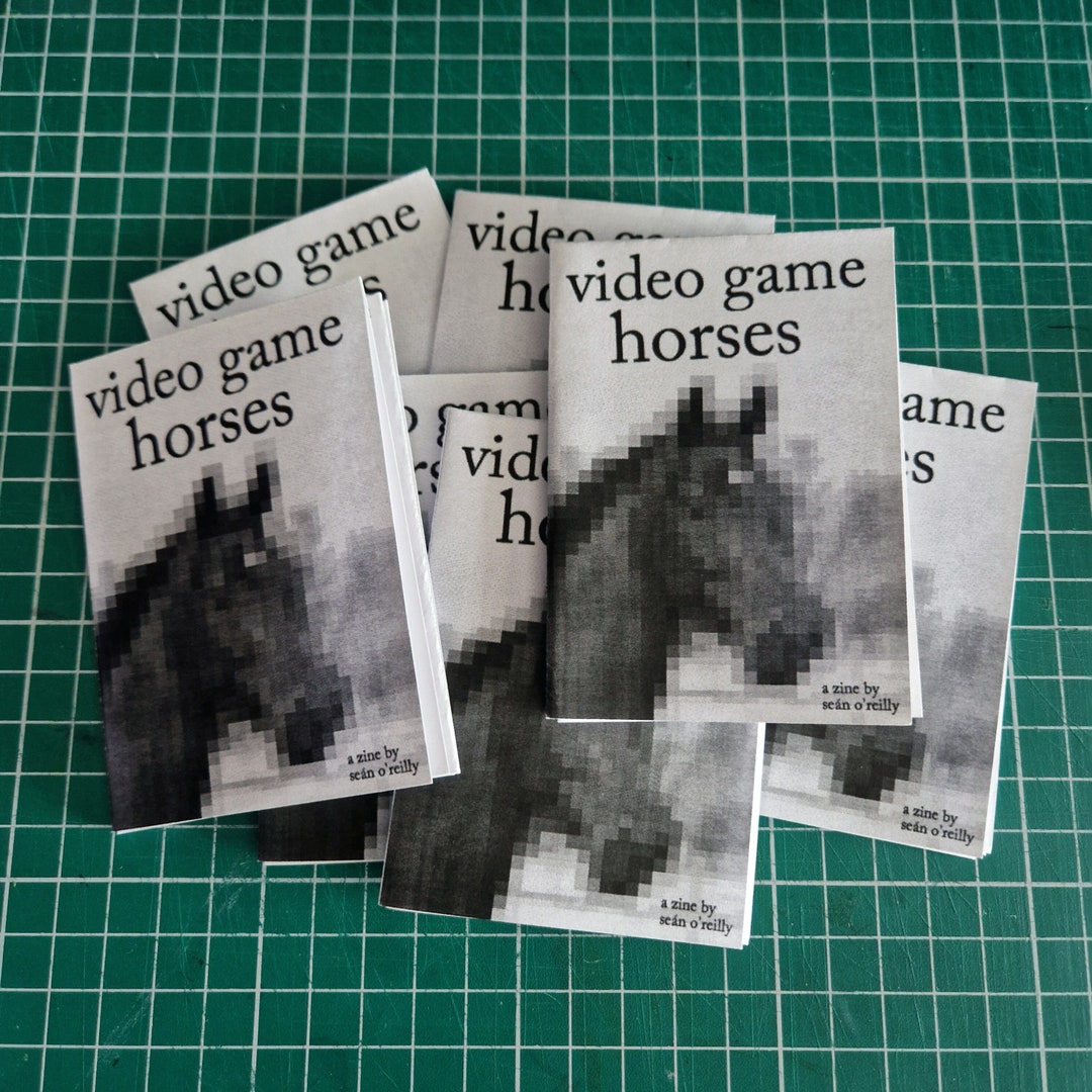 Video Game Horses Mini Zine - Etsy