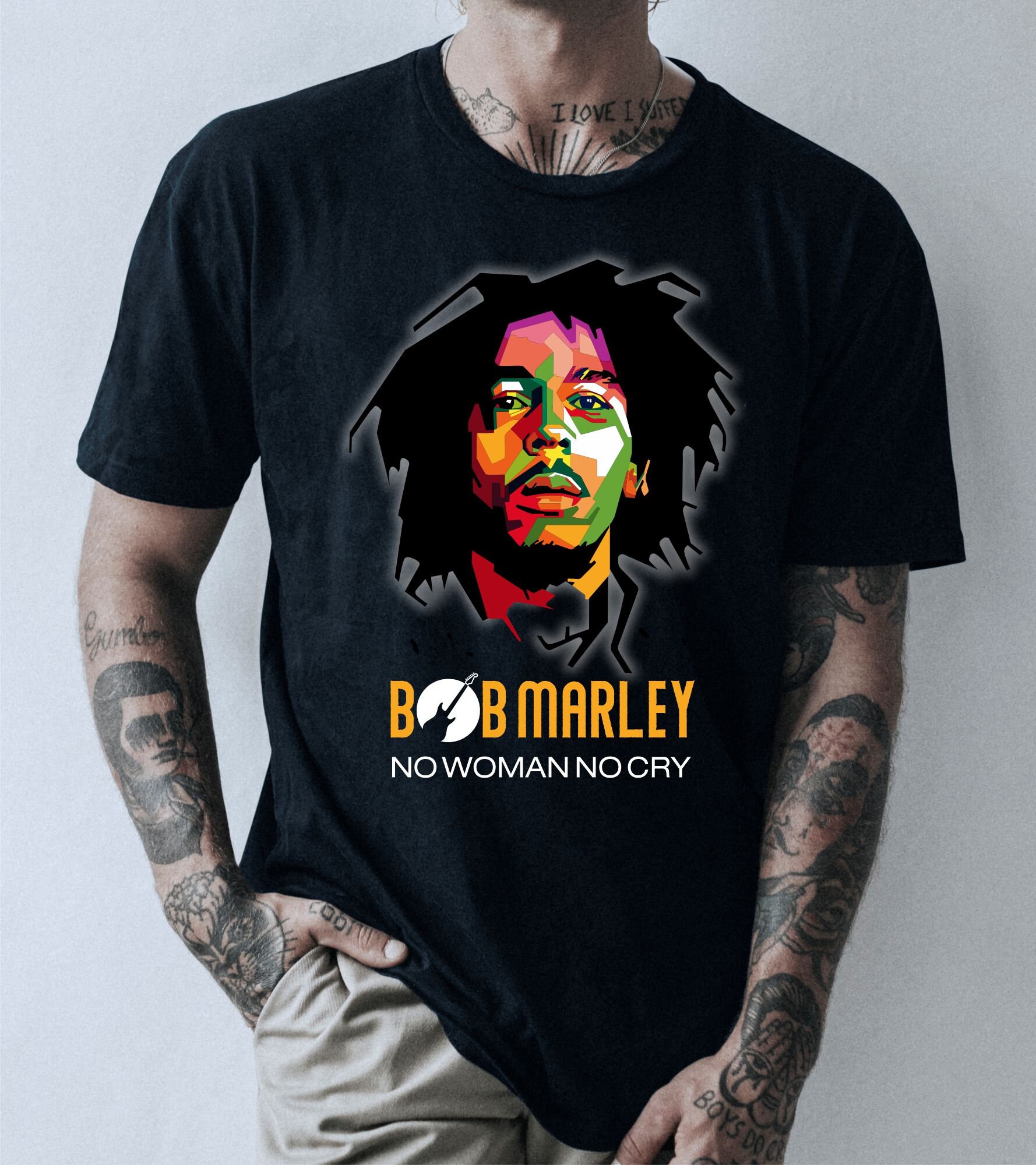 Unisex Vintage Bob Marley No Woman No Cry T-shirt, Bob Marley Shirt ...