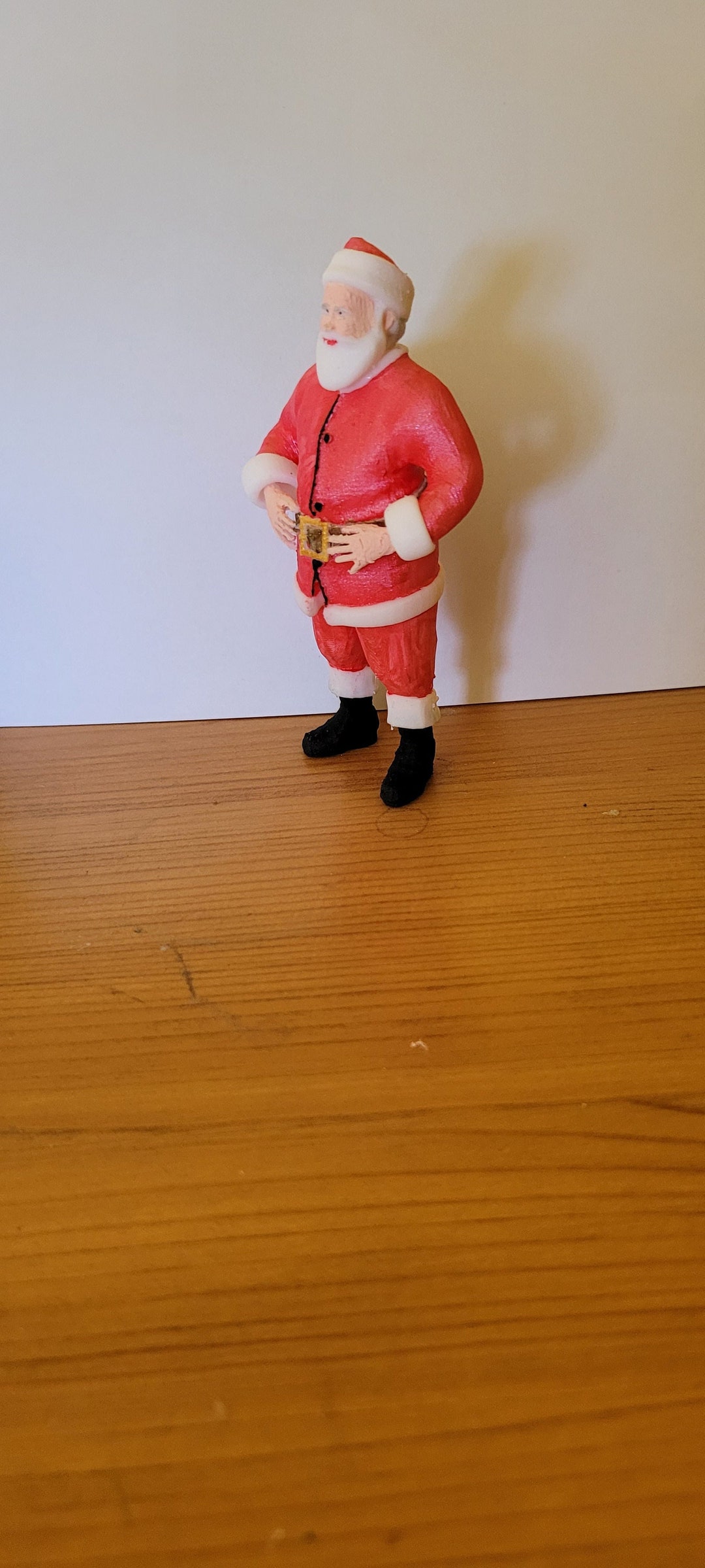Santa / Father Christmas 3D Printed Model - Etsy