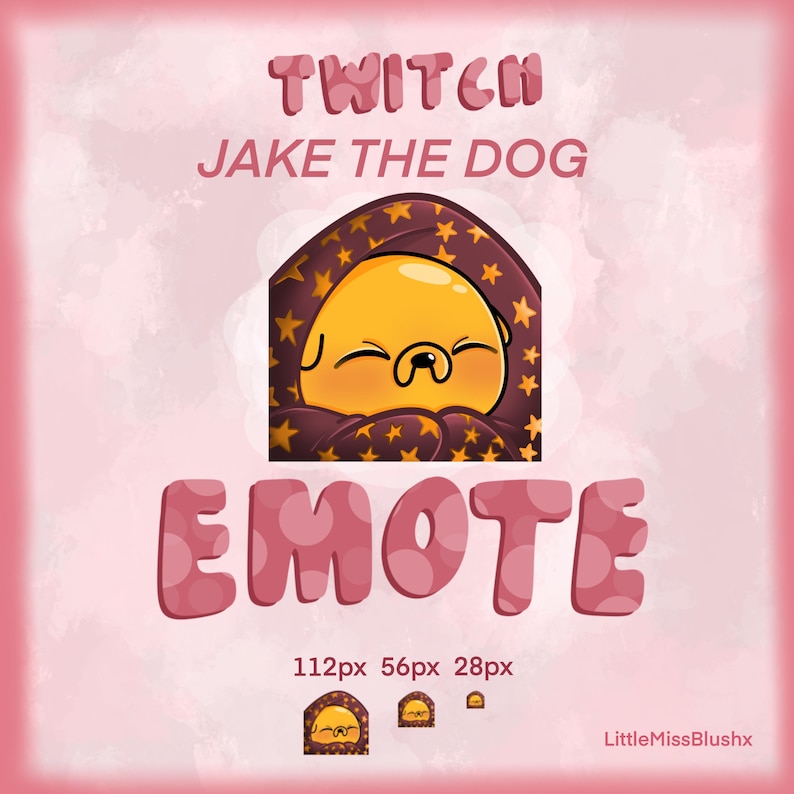 Cozy Wizard - Jake the Dog Twitch/discord Emote! | Adventure Time Emote ...