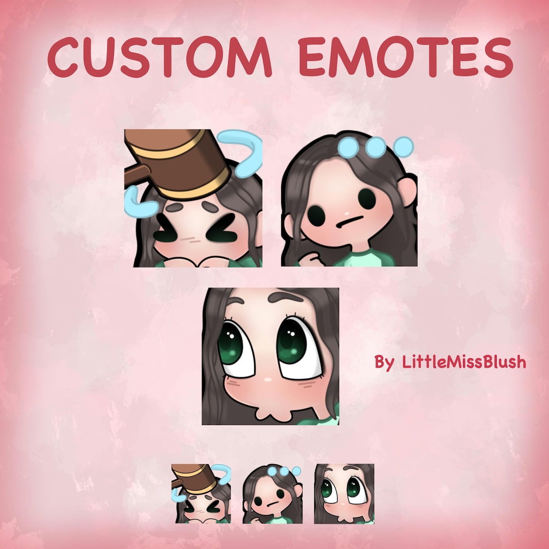 Custom Emotes | Twitch, Discord | Commission Emotes to Your Likeness ...