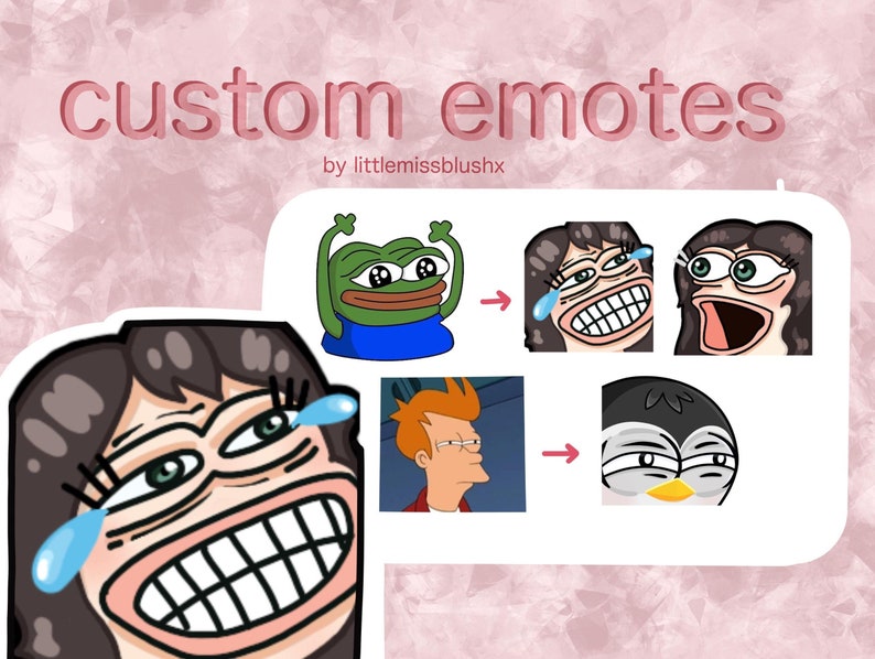 Custom Meme Emotes | Twitch, Discord | Custom Digital Art Commission to ...