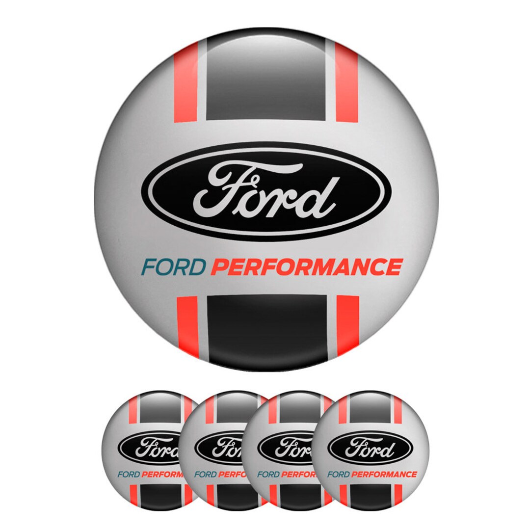 Performance Emblem Set of 4 X All Sizes Domed Silicone Stickers 3D ...