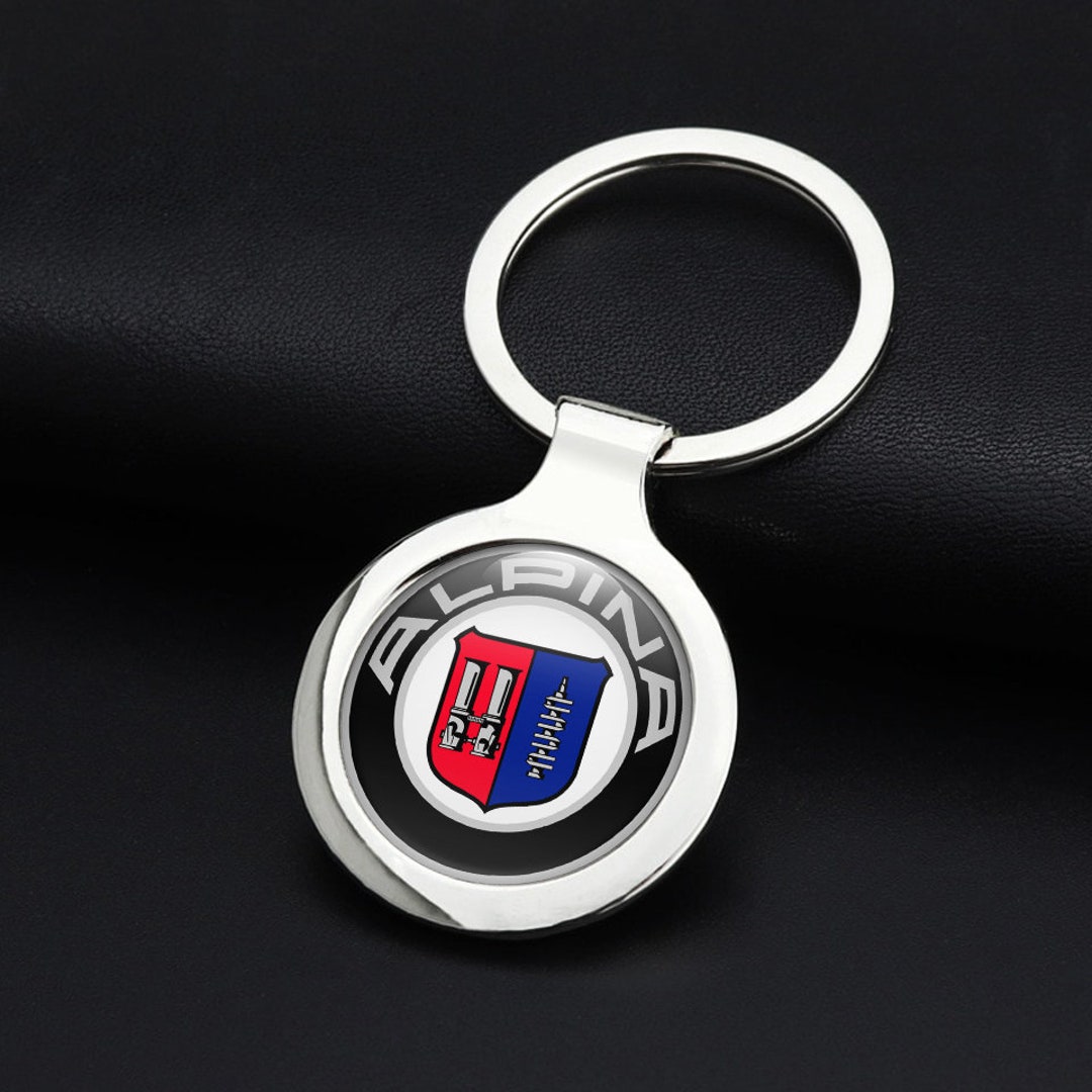Alpina BMW Handmade Designer Metal Logo Keychain Gift Keyring for Her ...