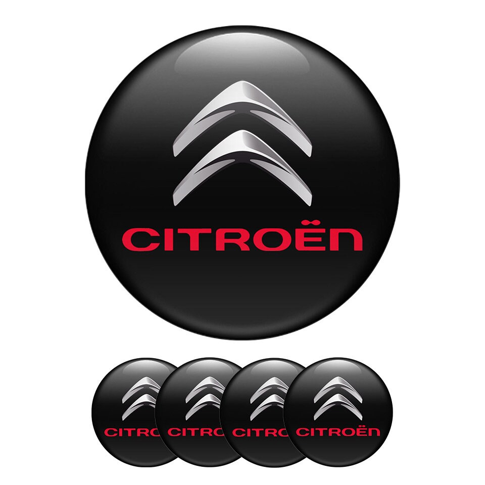 Citroen Emblem Set of 4 X All Sizes Domed Silicone Stickers 3D - Etsy