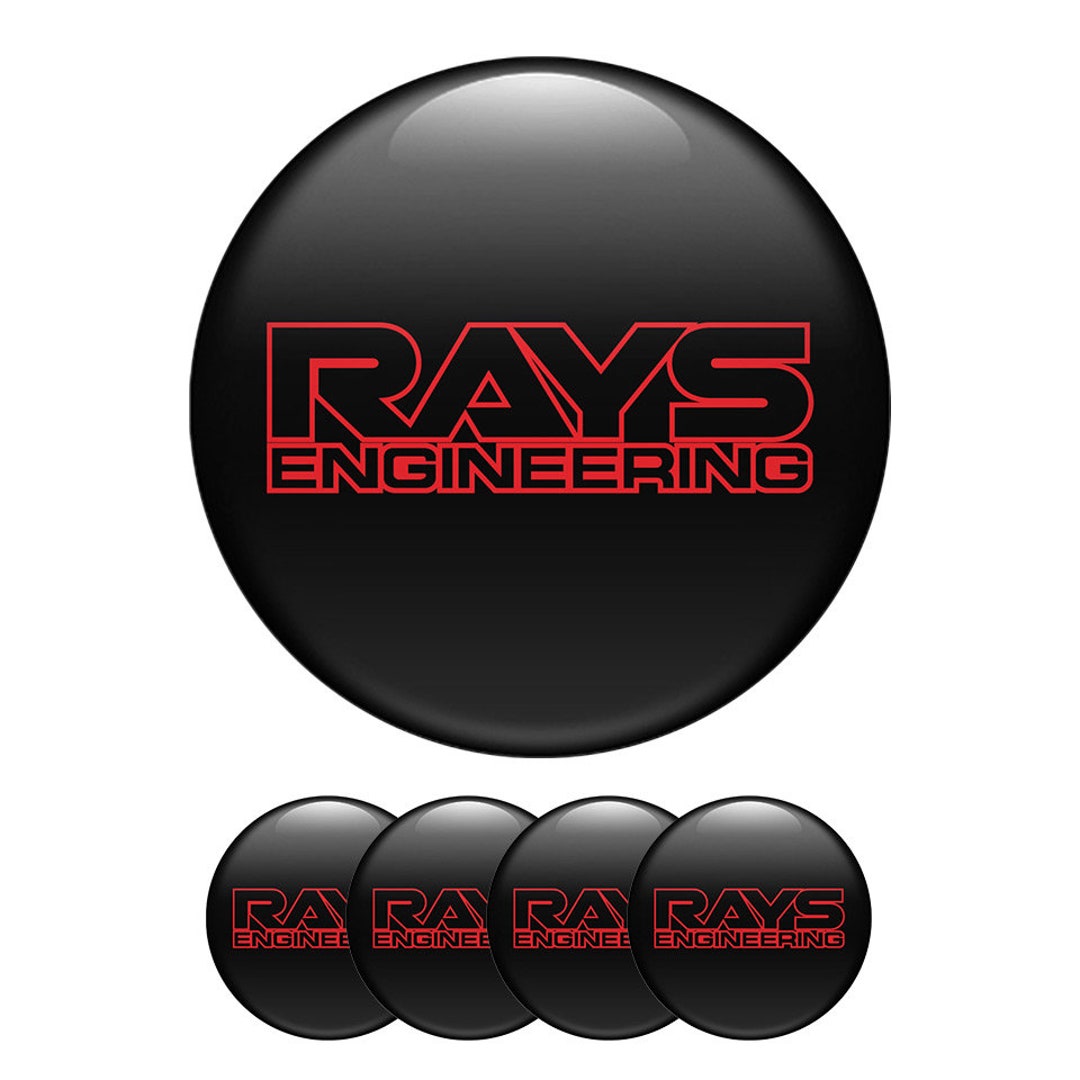 Rays Emblem Set of 4 X All Sizes Domed Silicone Stickers 3D Print Logo ...