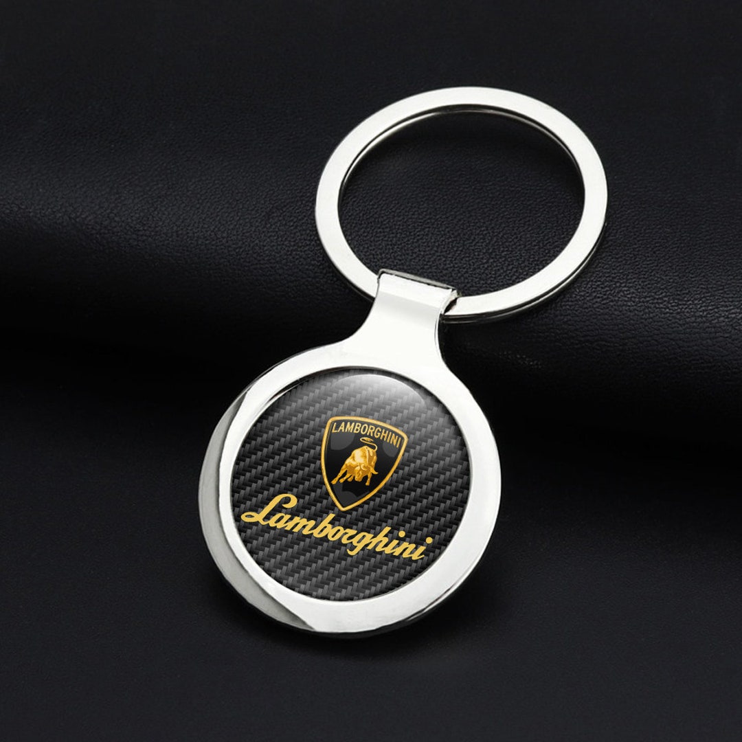 Lamborghini Handmade Designer Metal Logo Keychain Gift Keyring for Her ...