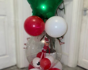 Personalised Elf on the Shelf Bubble Balloon Personalised - Etsy UK