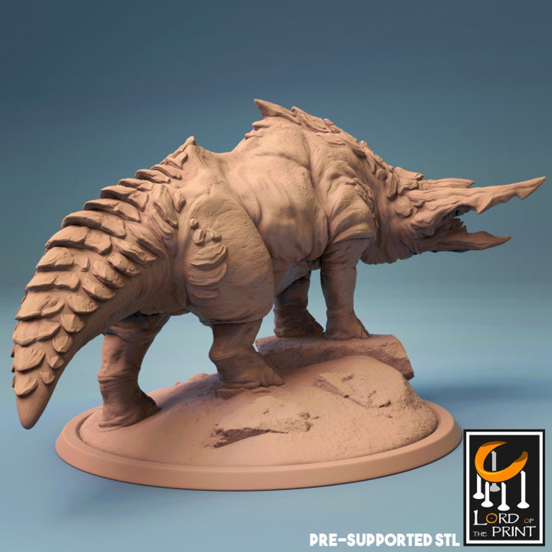 Helmeted Uron | Aussie 3D Printed Miniatures and Terrain - Etsy