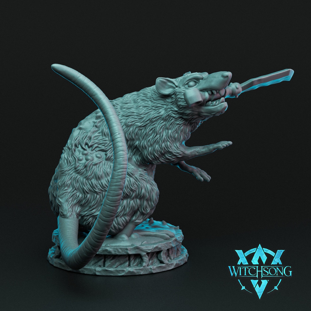 Dire Rats, Witchsong Miniatures | Dungeons and Dragons | Pathfinder ...