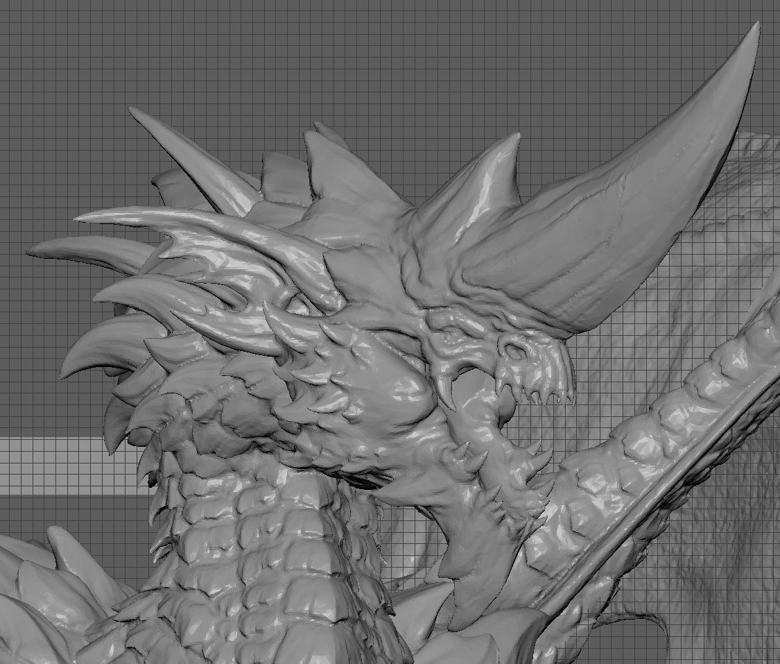 Blue Dragon Burrowing Dragon Lord of the Print Dungeons - Etsy Australia