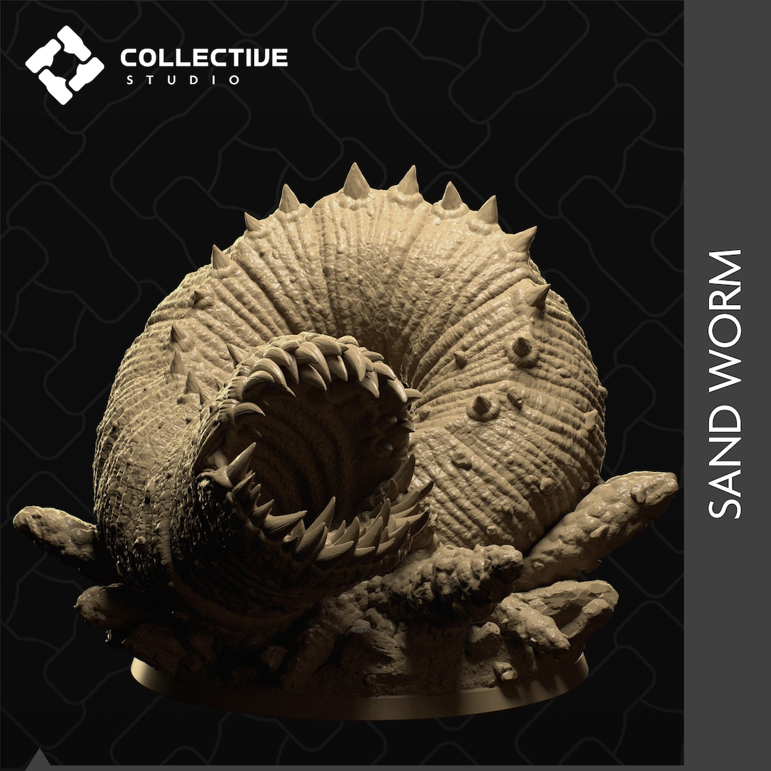 Sand Worm, Collective Studios | Dungeons and Dragons | Pathfinder ...