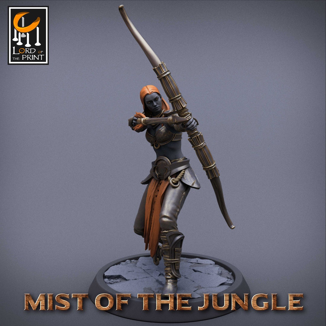 Amazon Archer Squad, the Mists of the Jungle, | Dungeons and Dragons ...