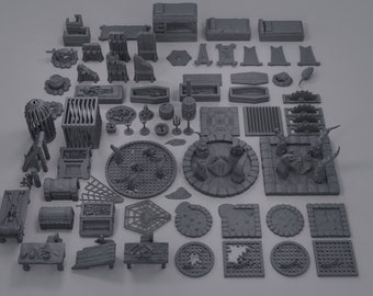 Cliff Slum House, Miniature Land Dungeons and Dragons Pathfinder Table ...