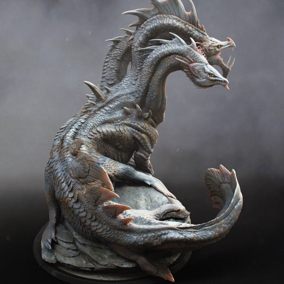 Eel Hydra | Aussie 3D Printed Miniatures and Terrain - Etsy