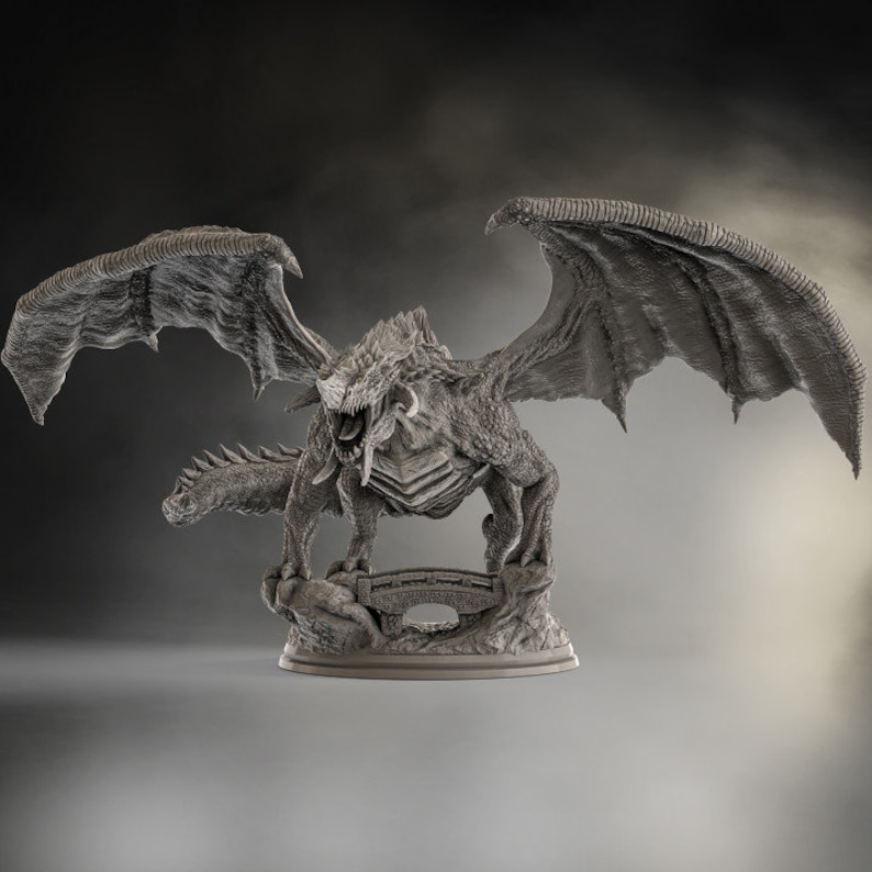 Kaiju Dragon Evox Art Dungeons and Dragons Pathfinder - Etsy Australia