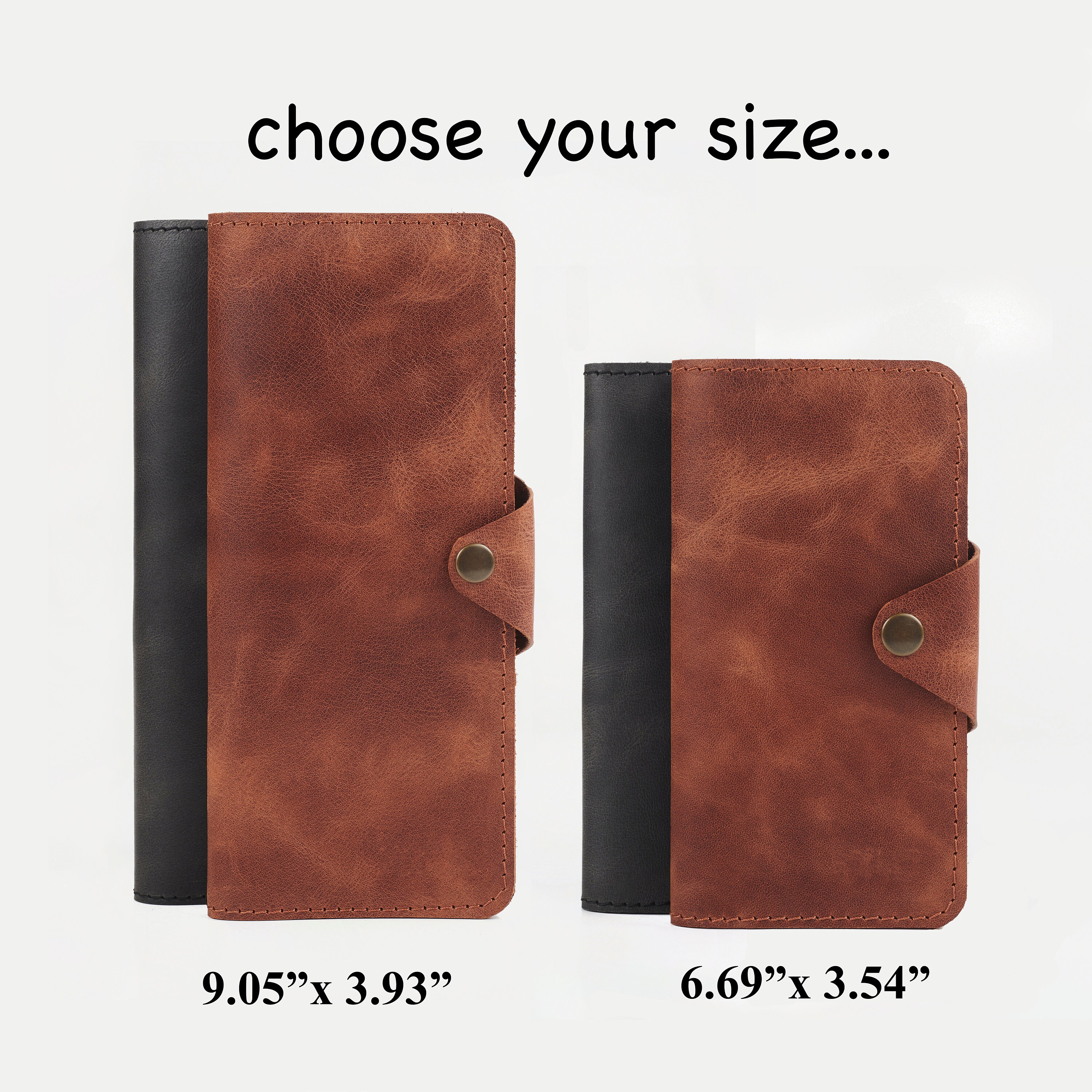 Personalized Leather Checkbook Cover, Customized Checkbook Wallet ...