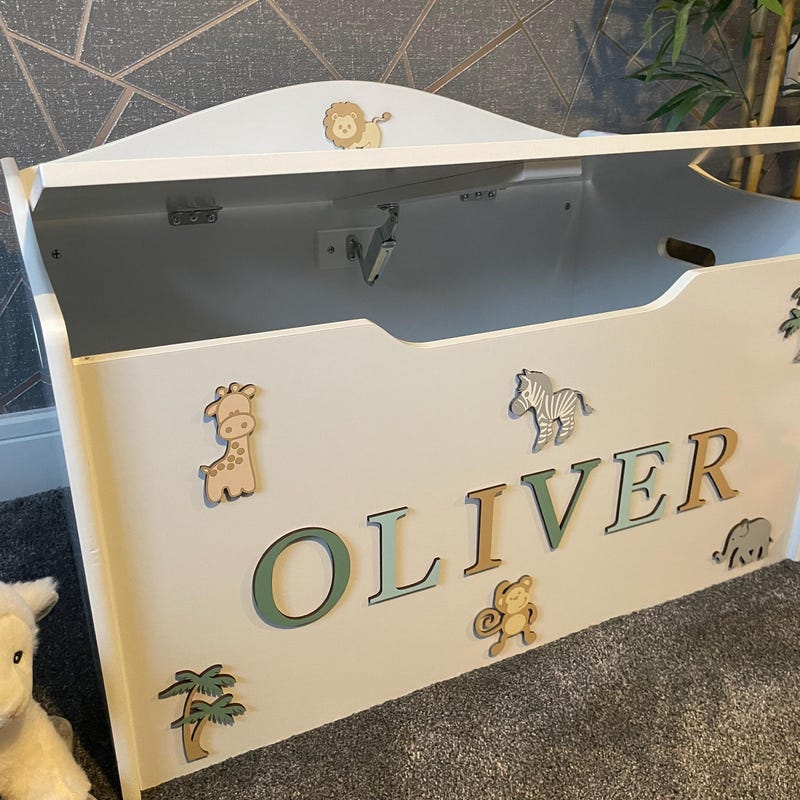 Baby Toy Chest Personalized - Etsy UK