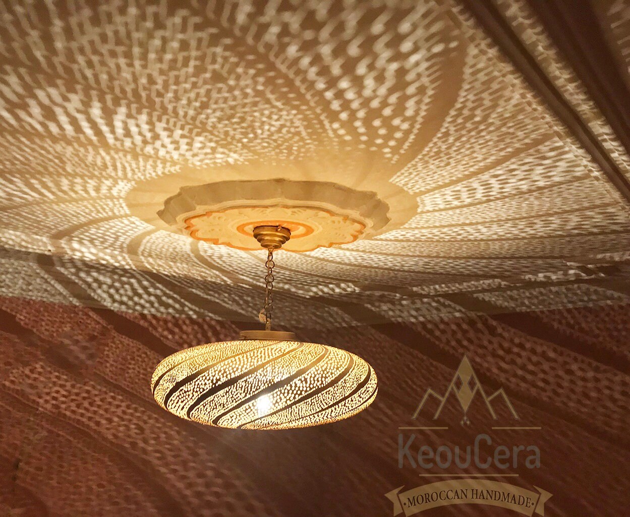 Pendant Light Fixtures Moroccan Ceiling Lamp Shade Hanging - Etsy