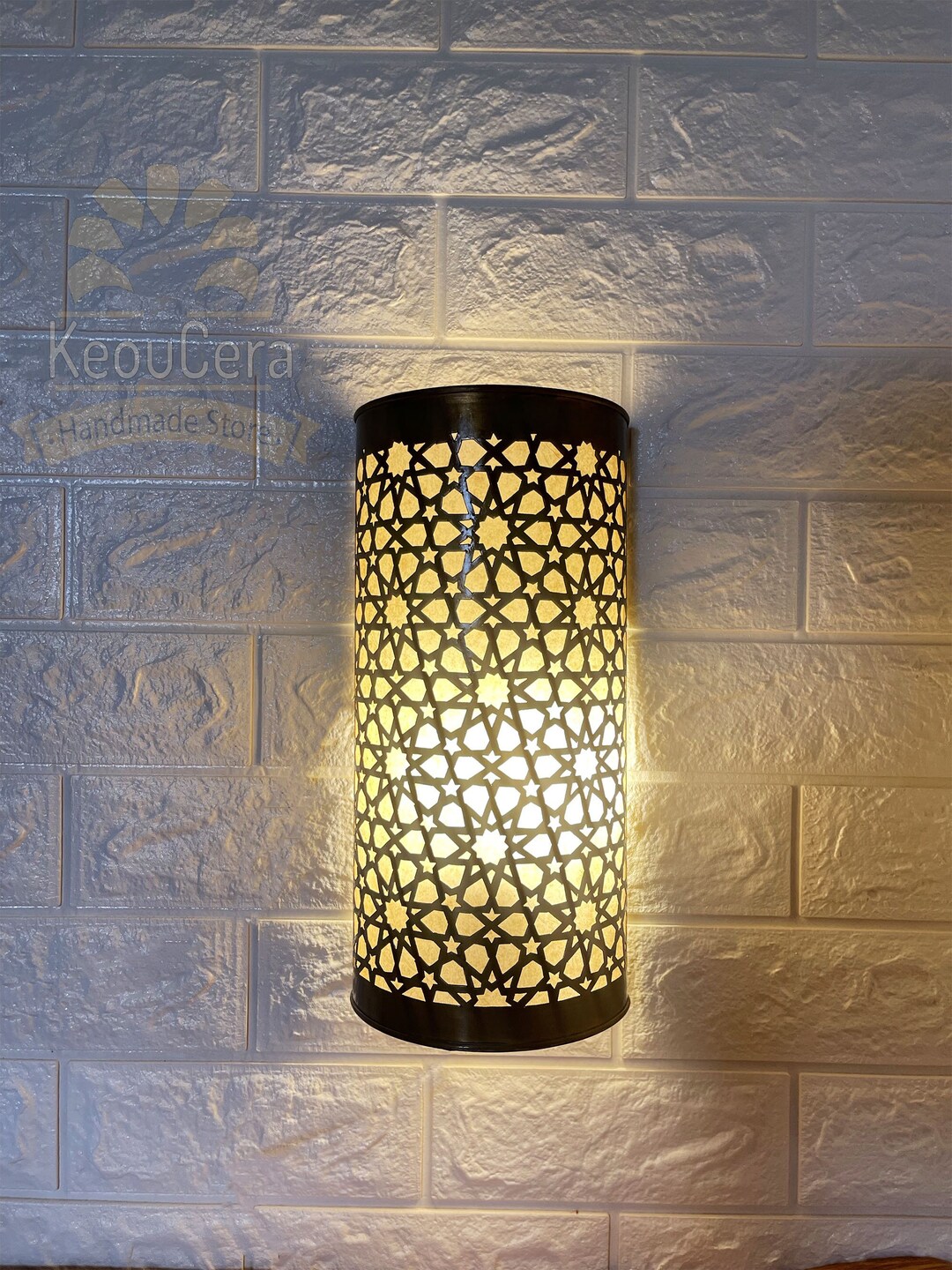 Wall Lamps Sconce, Handmade Brass Wall Lights, Moorish Wall Sconce ...