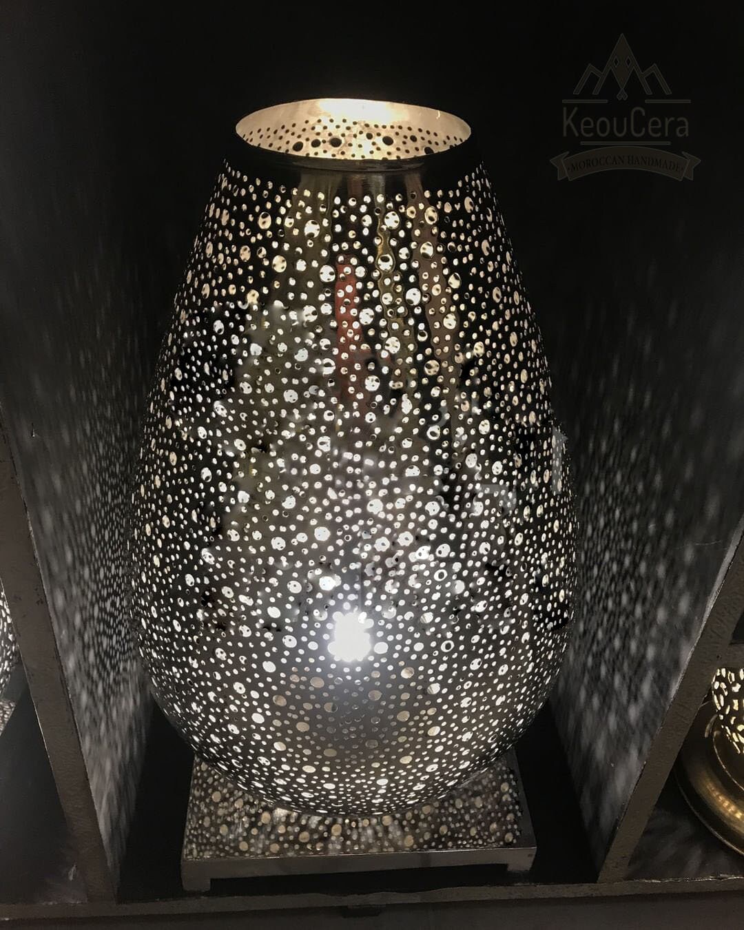 Moroccan Table Lamps, Moroccan Lamp Shade, Home Decor Lighting, Night ...