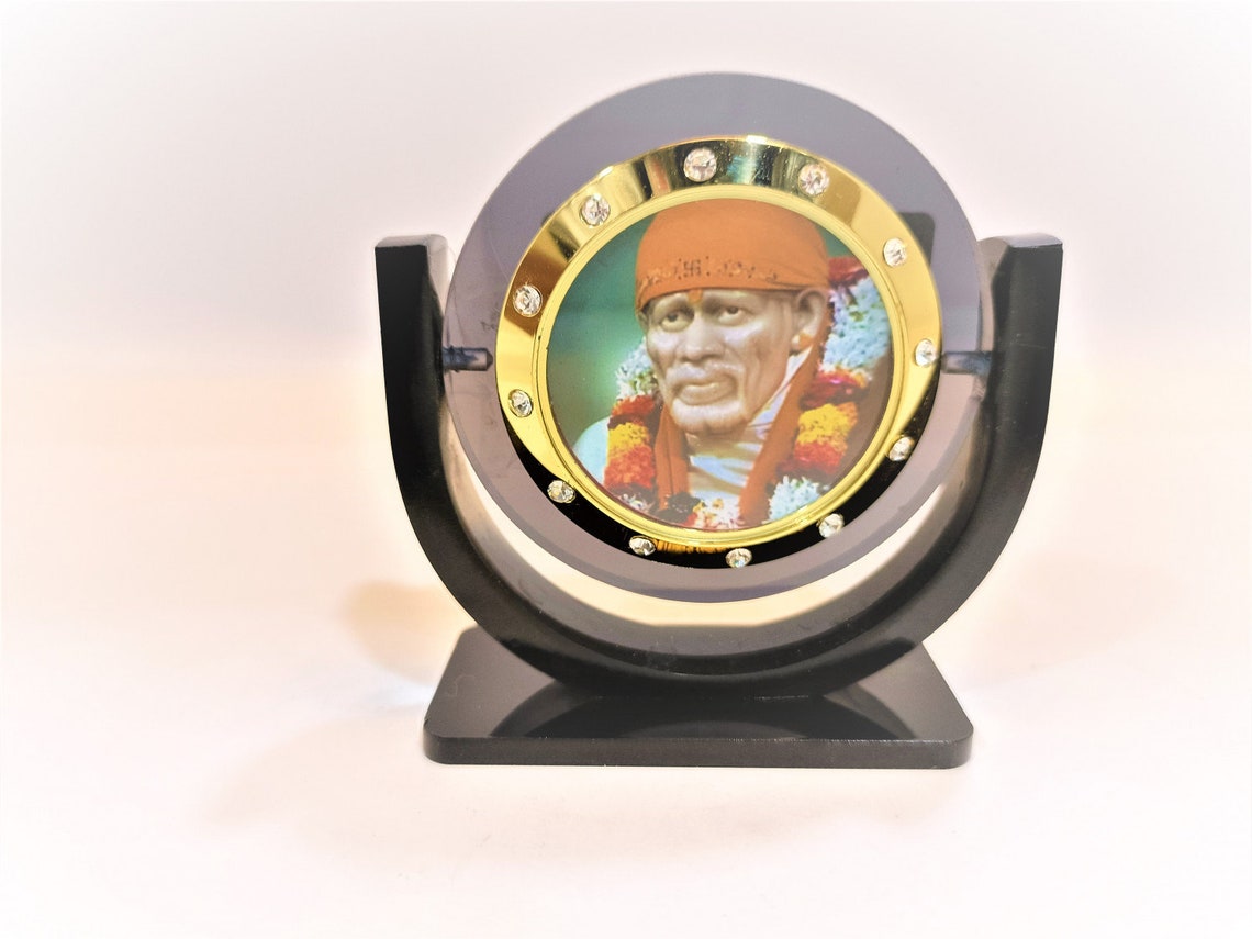Shirdi Shree Sai Baba Car Dashboard Sai Baba Car Stand - Etsy