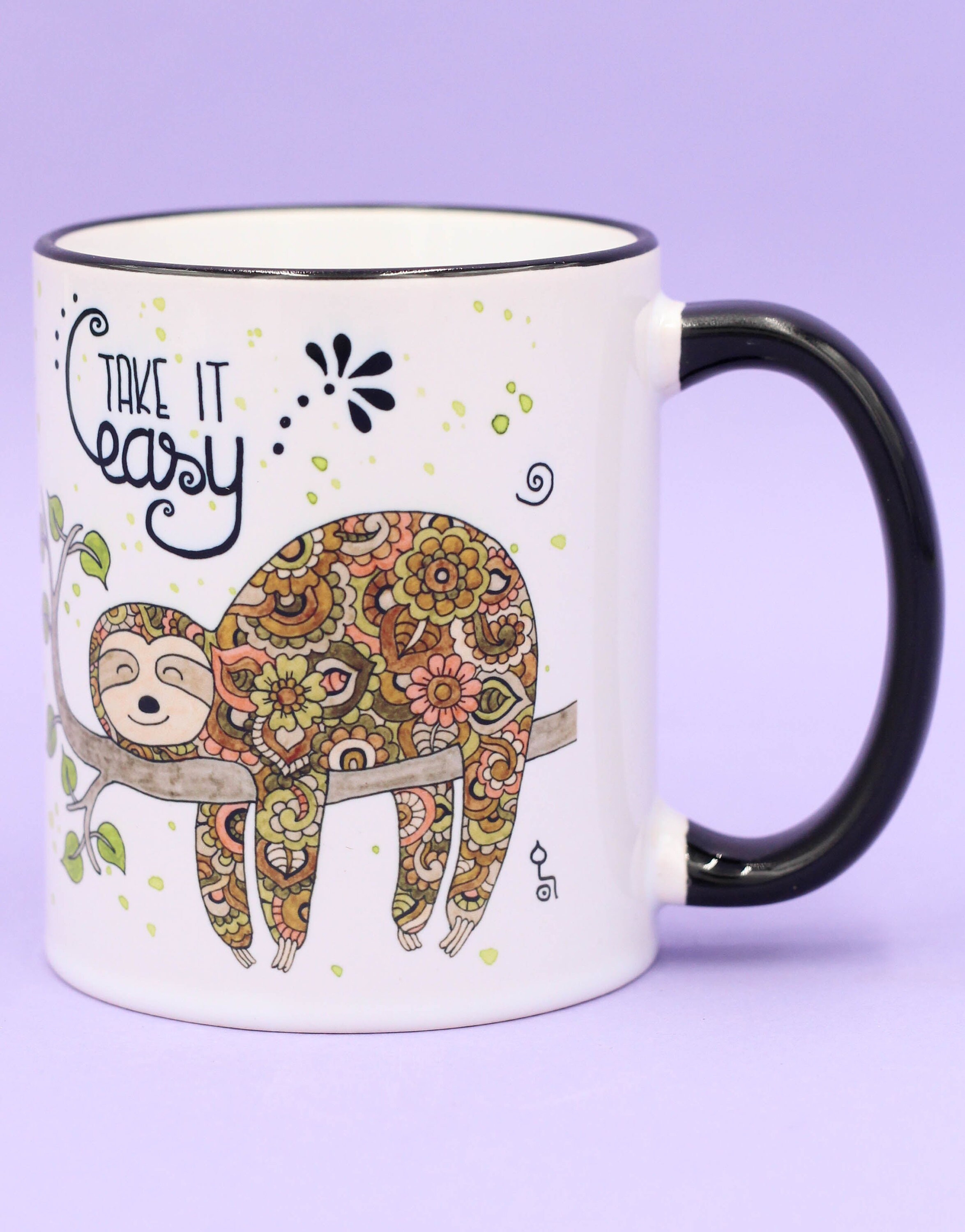 Tasse "Faultier" - Etsy.de