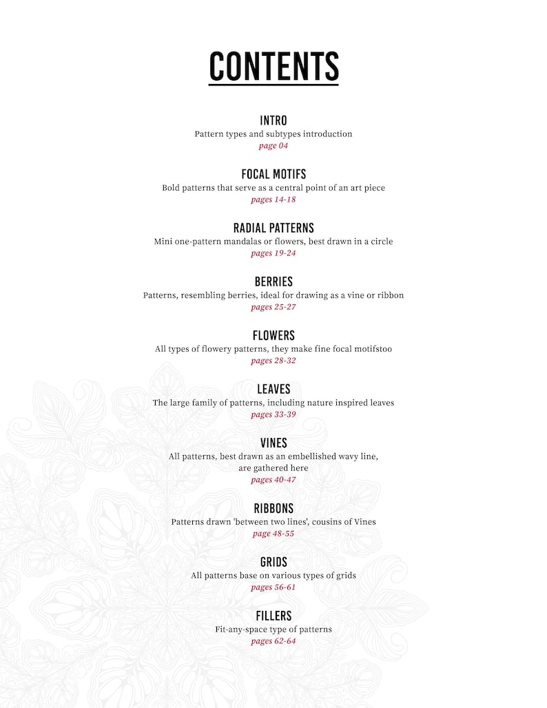 Alena Light Patterns - 156 Mandala Zentangle Doodle Designs - PDF - Etsy