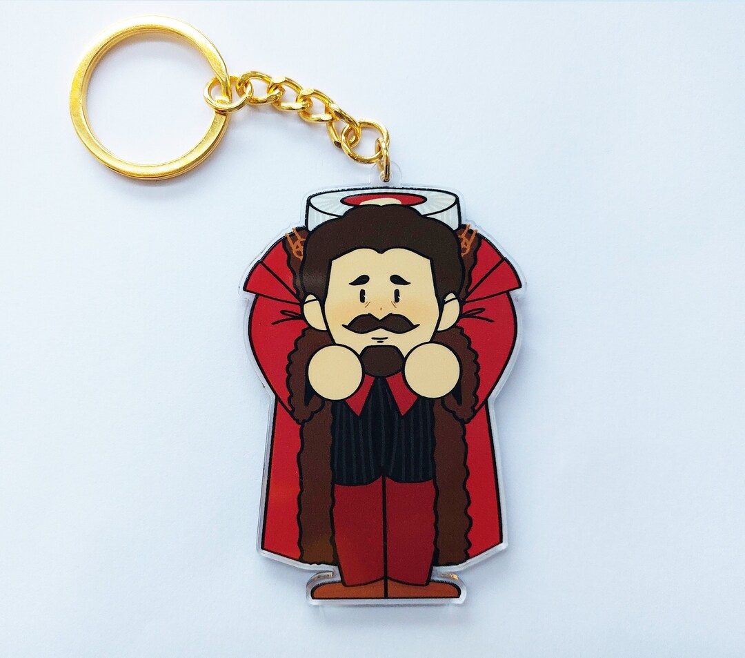 BBC Ghosts Humphrey Keyrings - Etsy