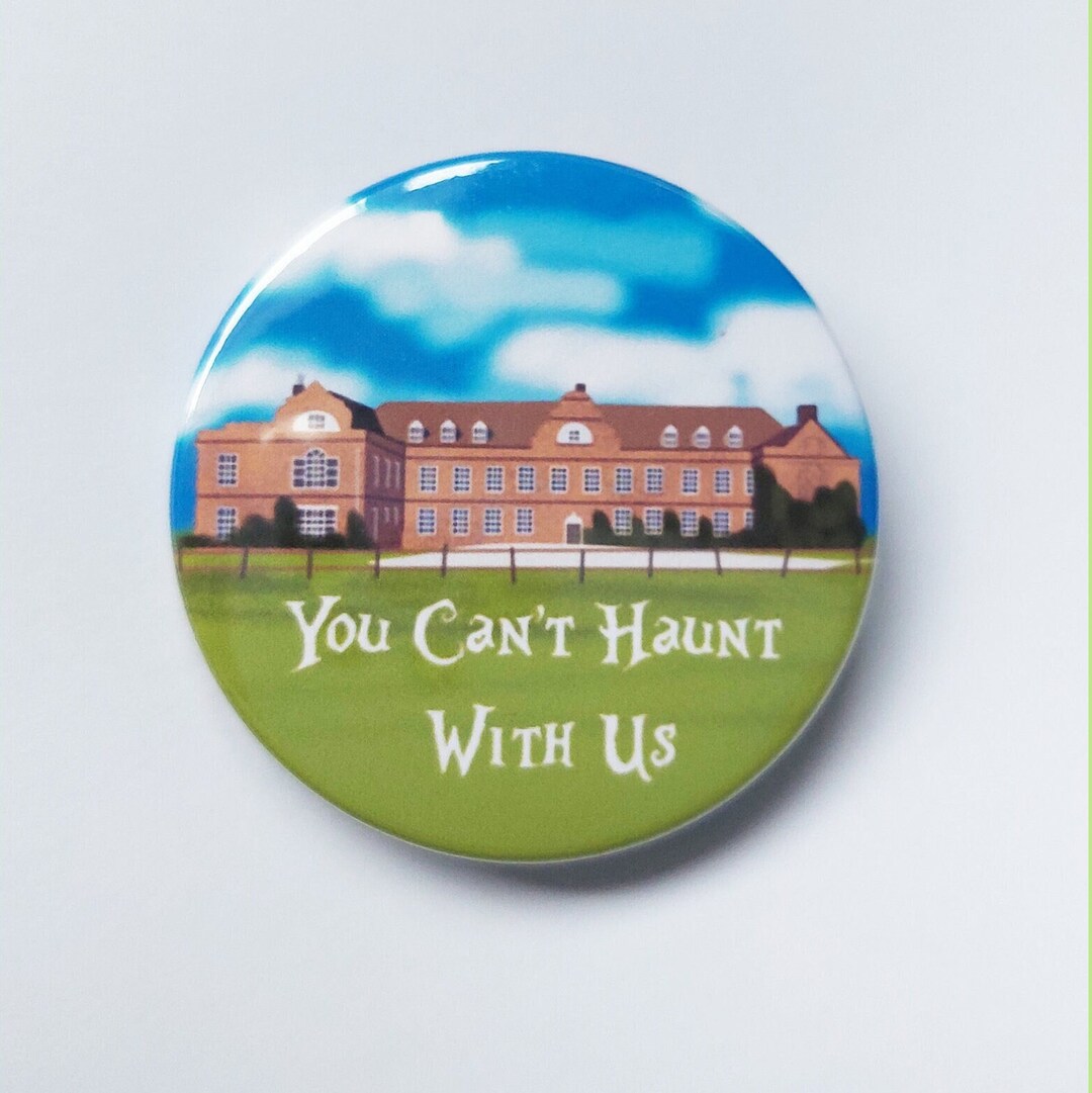 BBC Ghosts Button Manor Badge - Etsy